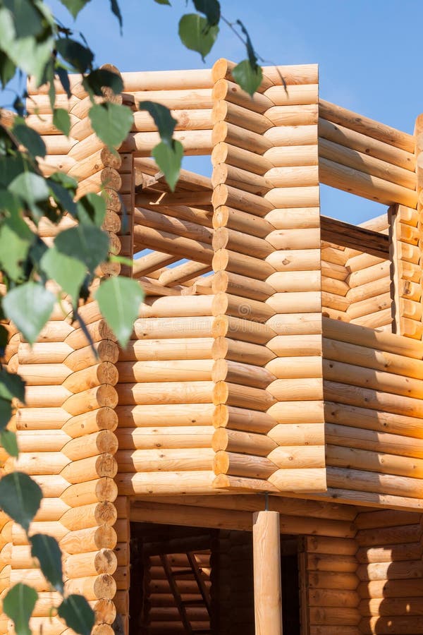 Wooden bilding from timber stock photo. Image of buildings - 33033156