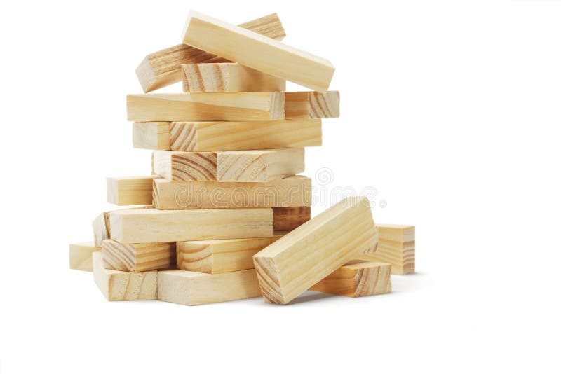 Pile of wooden blocks stock photo. Image of textile, blank - 17176916