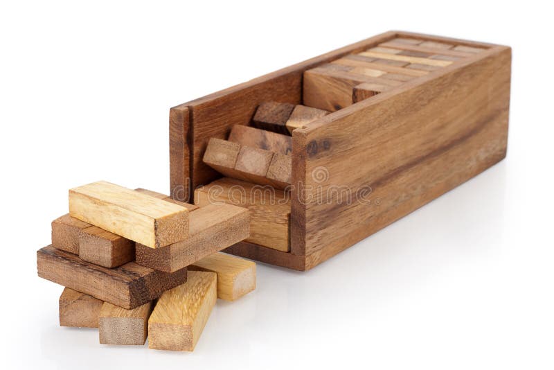 Wooden blocks stock image. Image of stability, tower - 23441813