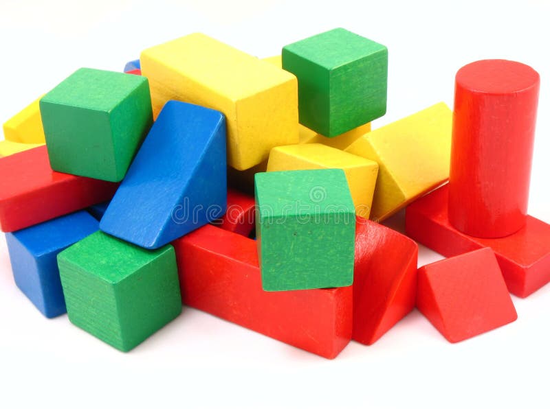 Wooden blocks stock image. Image of colors, rectangle, play - 787015