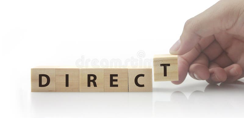 Wooden Blocks Chart Steps Copy Space and Word Direct Stock Photo ...