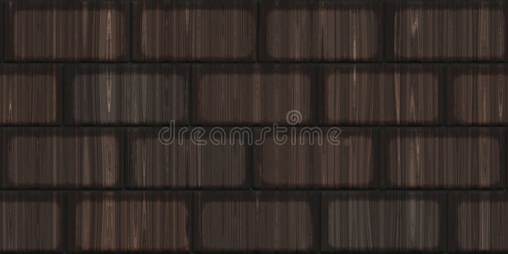Wooden Blocks Cladding Pattern. Wood Bricks Backdrop. Seamless Wood ...