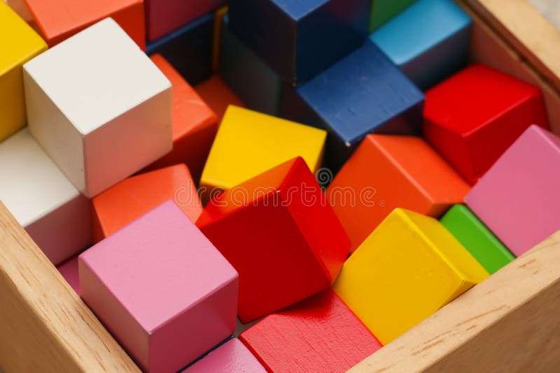 Wooden blocks stock image. Image of build, blocks, kids - 61080169