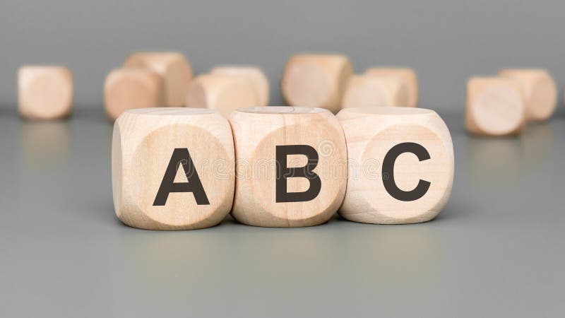 Wooden Blocks Featuring ABC Letters Designed Specifically for Various ...