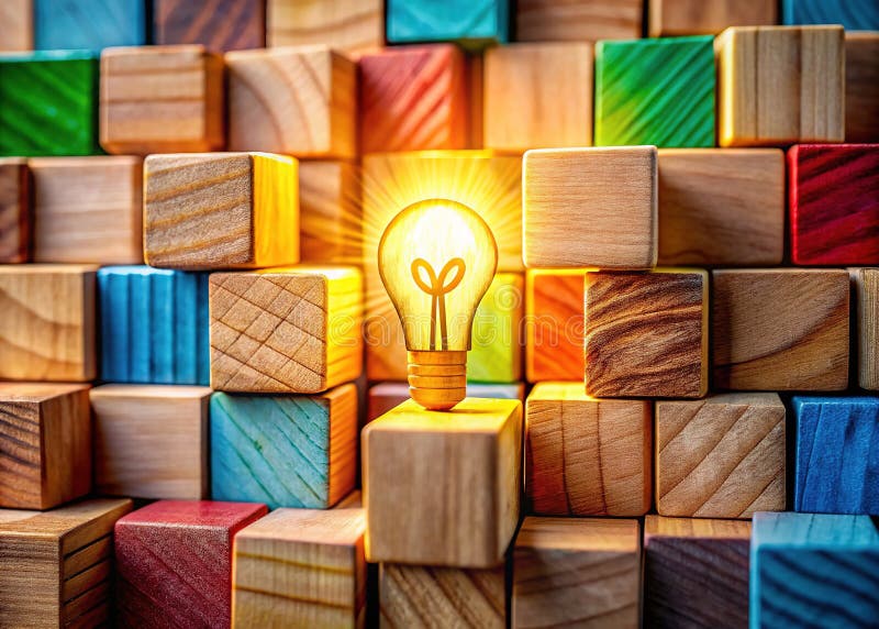 Wooden Blocks and a Lightbulb a Visual Exploration of Innovation and ...