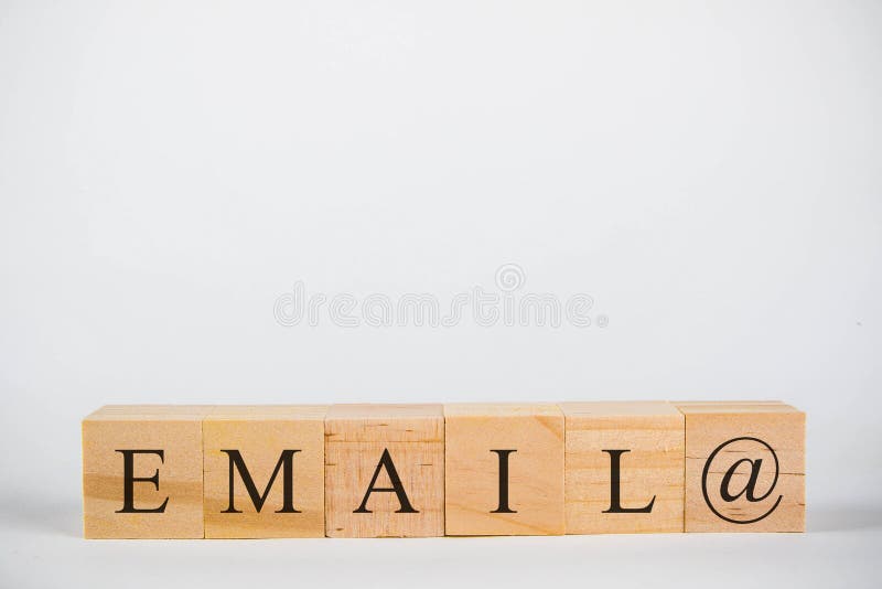 Wooden Blocks Message Concept Stock Photo - Image of spell, message ...