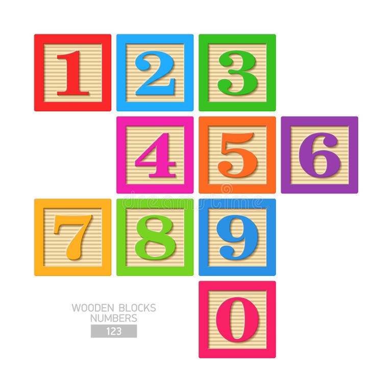 Counting Blocks Stock Illustrations – 680 Counting Blocks Stock ...