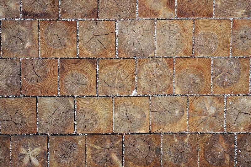 Wooden Blocks Pavement Texture. Stock Photo - Image of squared ...