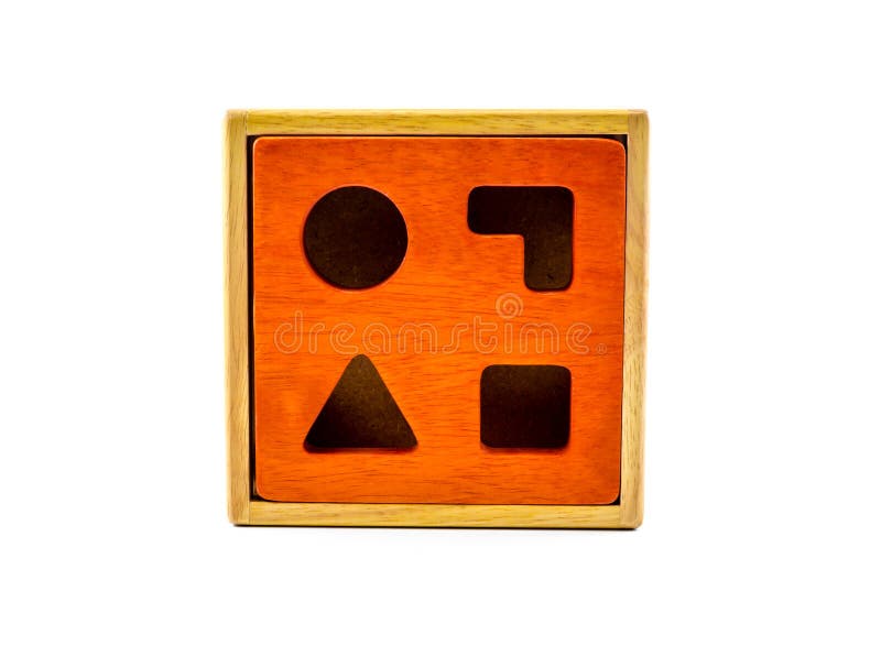 Wooden Blocks Shape Sorter Toy Stock Image - Image of child, shape ...