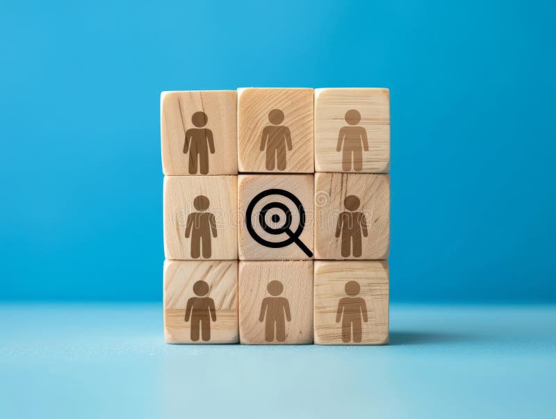 Wooden Blocks Stacked Like Pyramid and Target Icon Stock Photo - Image ... Wooden Blocks Stacked Like Pyramid and Target Icon Stock Photo - Image ...