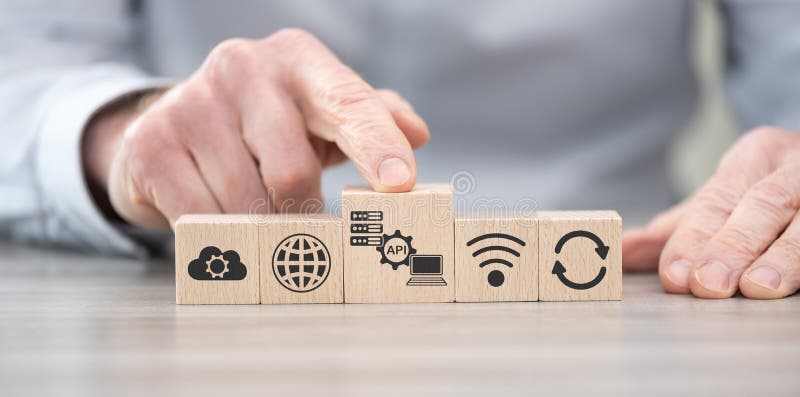 Concept of api stock photo. Image of interface, communication - 244323746