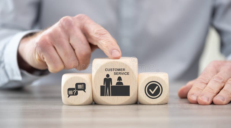 Concept of Customer Service Stock Image - Image of technology, contact ...