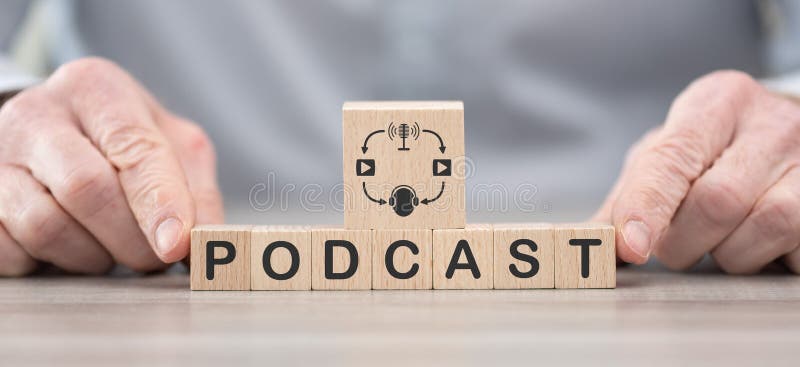 Concept of podcast stock image. Image of microphone - 272756053