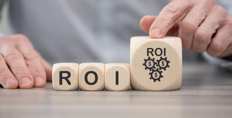Concept of roi stock image. Image of investment, finance - 231597171