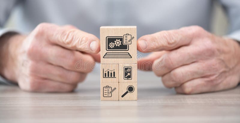 Concept of Software Testing Stock Image - Image of analysis, debug ...