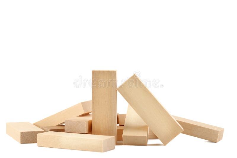 Wooden blocks tower game stock photo. Image of entertainment - 124723170