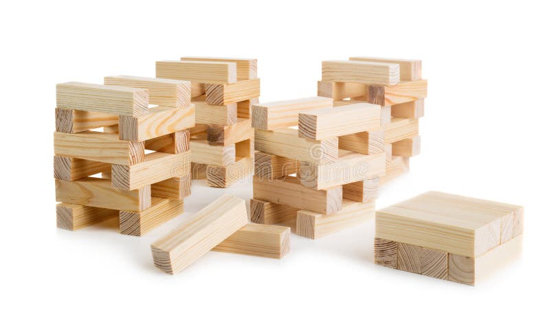 Wooden blocks stock image. Image of choices, pile, abstract - 97288787