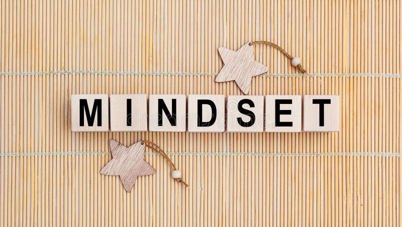 Wooden Blocks with the Word MINDSET Stock Image - Image of business ...
