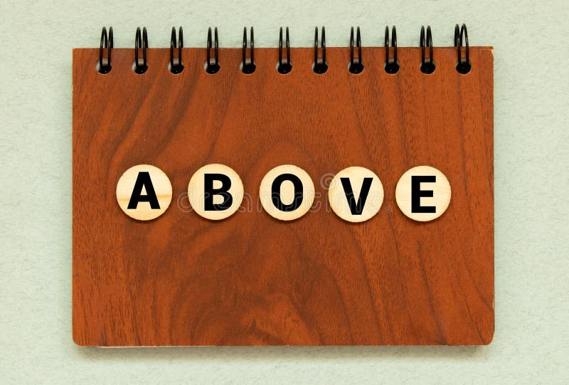 Wooden Blocks with Words ABOVE ALL THINGS,REVERENCE YOURSELF Stock ...