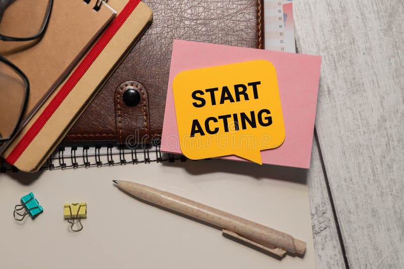 Wooden Blocks with Words Take Action Now! . Business Concept. Stock ...