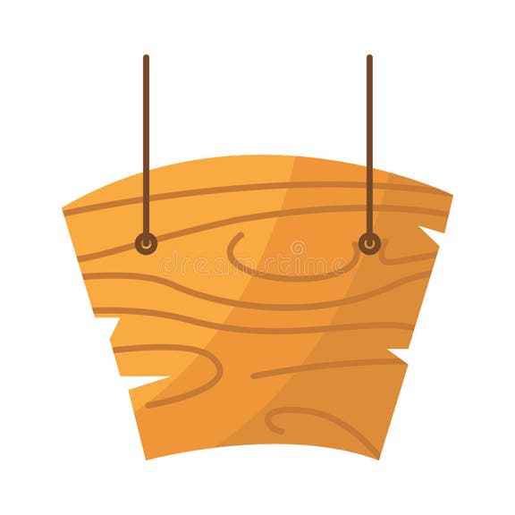 Wodden Sign Board Illustration. Cartoon Wooden Pointers. Wood Pointer ...