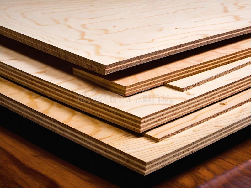 A Wooden Board of Different Boards Stock Illustration - Illustration of ...