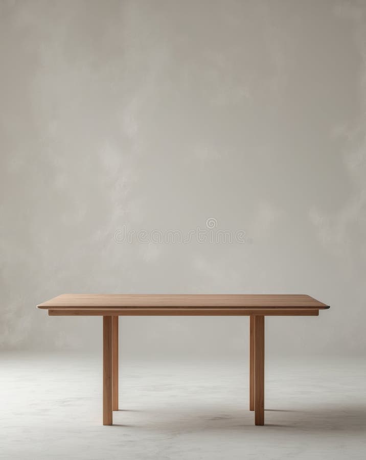 Wooden Board Empty Table in Front of Blurred Stock Photo - Image of ...