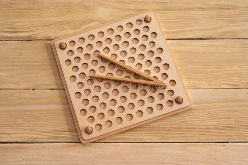 Logical and Educational Checkers Game for Family and Friends. on a ...