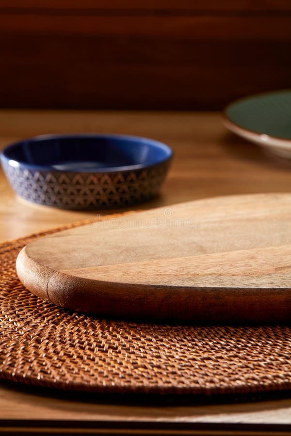 Wooden Board for Serving Vegetables in Chinese Traditional Table ...