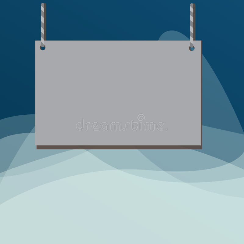 Wooden Board Sign, Rectangle Shape Empty Frame Fixed on Colorful ...