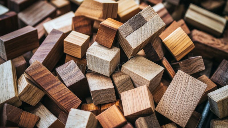 Wooden Boards and Parts are Stored in a Warehouse Awaiting CNC Machine ...