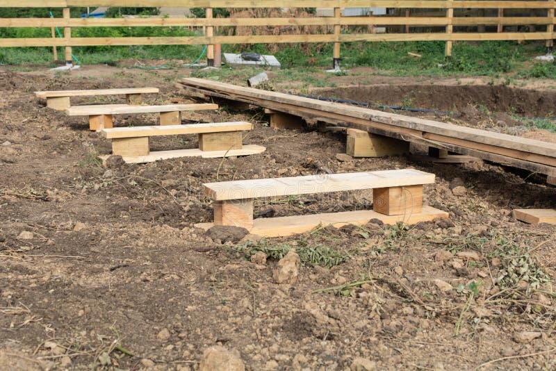 Construction of Frame House Stock Photo - Image of framework, interior ...