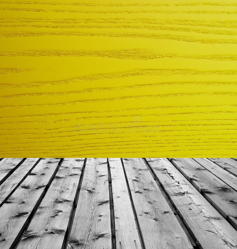 Wooden Boards and Yellow Wood Stock Image - Image of design, aged: 39780959