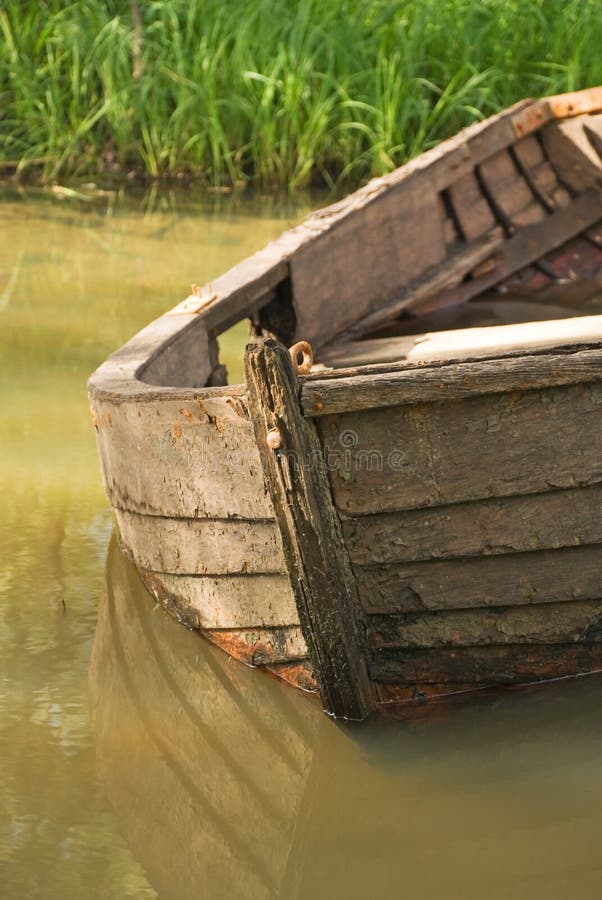 Wooden boat stock image. Image of summer, leisure, nautical - 10814509