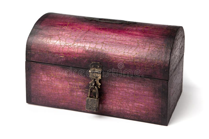 Wooden box stock photo. Image of antique, security, safe - 18501128