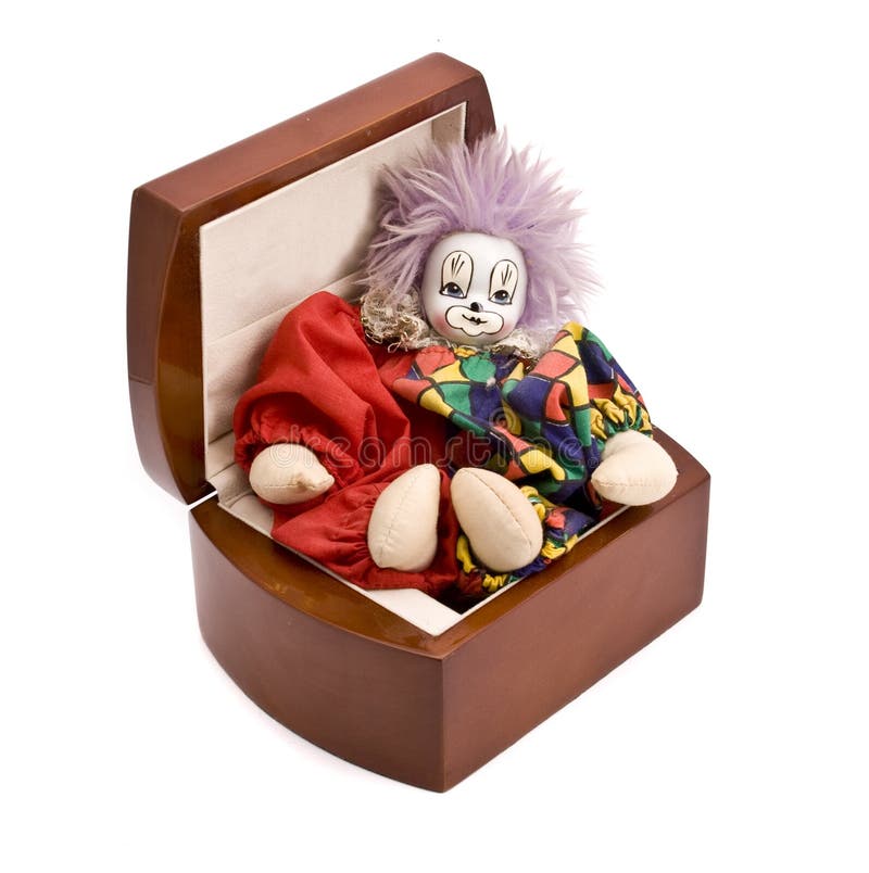 Surprise music box toy stock image. Image of happiness - 10733367
