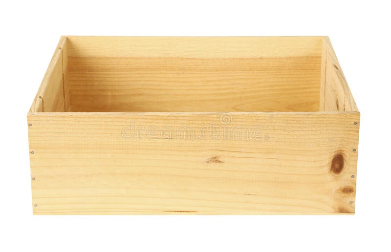 Open wood box empty stock photo. Image of board, business - 899118