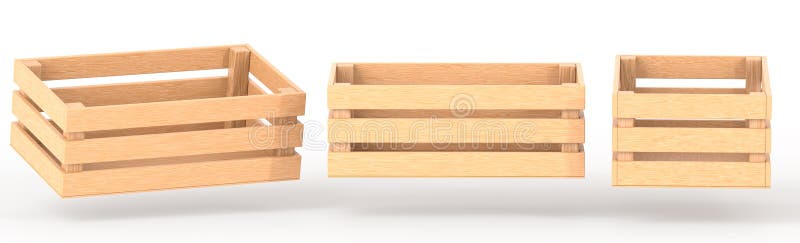 Wooden Rectangular Box Mockup Stock Illustrations – 228 Wooden ...