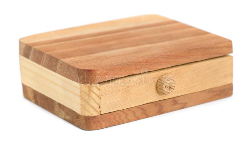 Open wooden box stock image. Image of square, isolated - 19481551