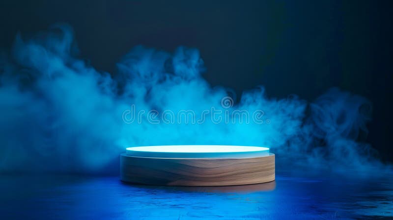 A Wooden Box with Smoke Coming Out of it Stock Photo - Image of light ...