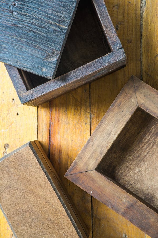 Wooden boxes stock photo. Image of gift, handicraft, gallery - 66502556
