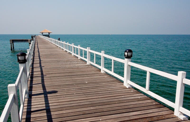 Wooden Bridge at the Beach 3 Stock Photo - Image of landscape, marine ...