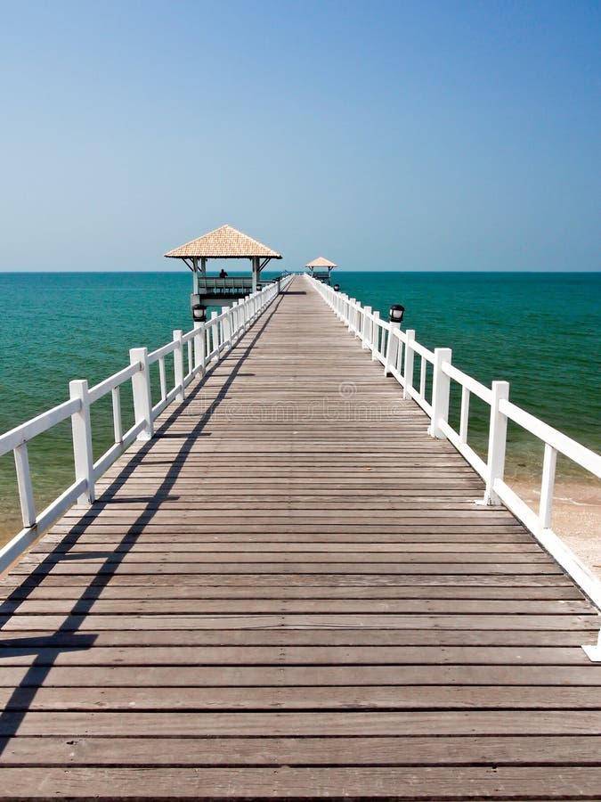 Wooden Bridge at the Beach 6 Stock Image - Image of outdoor, bridge ...