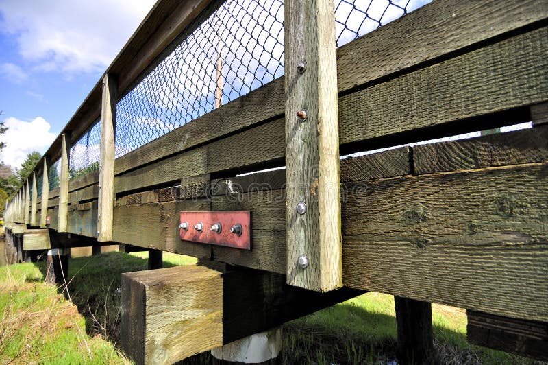 Wooden Bridge in the Countryside Stock Image - Image of countryside ...