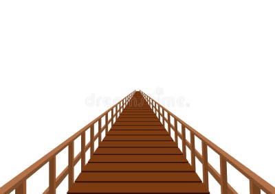 Wooden Bridge Drawing Stock Illustrations – 728 Wooden Bridge Drawing ...