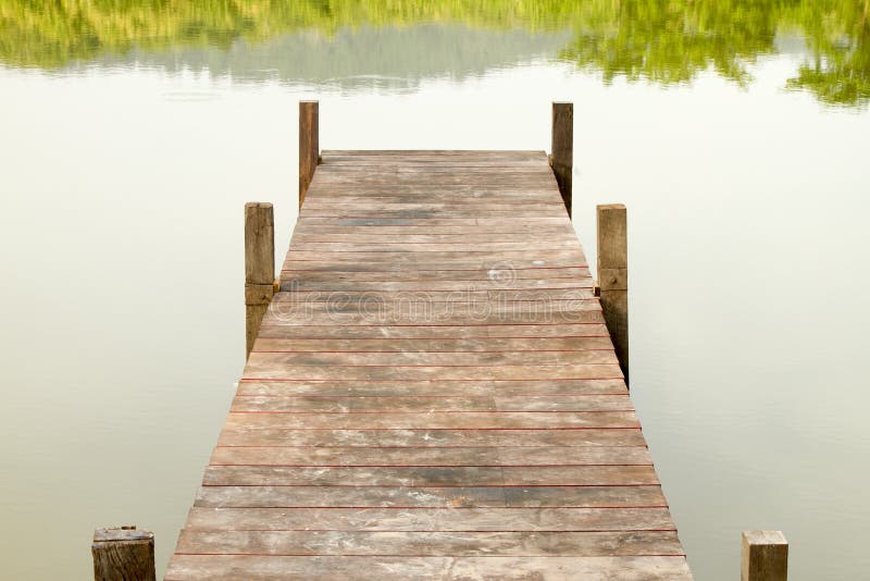 Wooden bridge stock photo. Image of peace, nature, water - 48096636