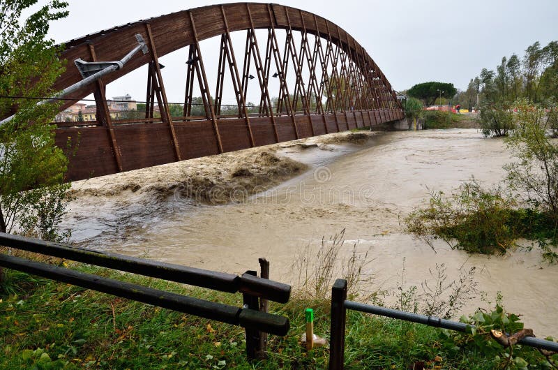 Bridge on the river stock photo. Image of stream, space - 13390172