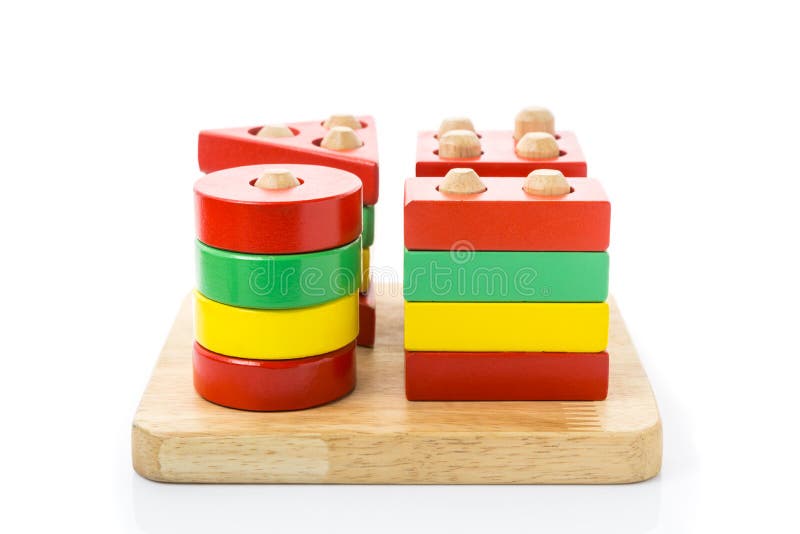 Wooden building blocks stock image. Image of easy, house - 58147693
