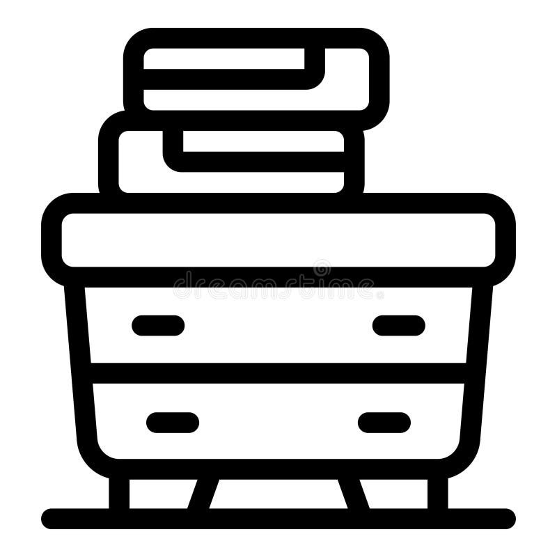 Wooden Cabinet with Open Shelves Holding Stack of Files for Office ...