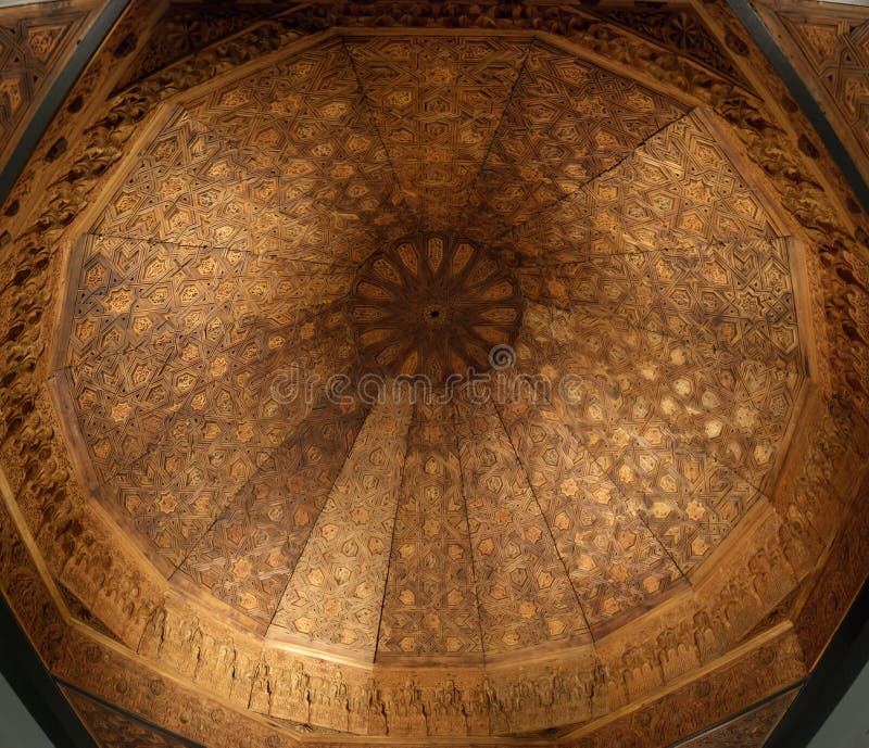 Wooden Carved Ceiling stock image. Image of carved, ceiling - 37506493